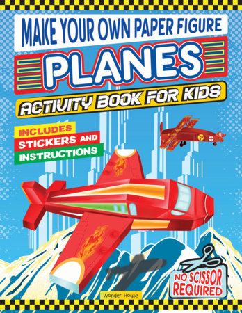 Make your own Paper Figure - Planes (Activity Book for kids) by Wonder ...