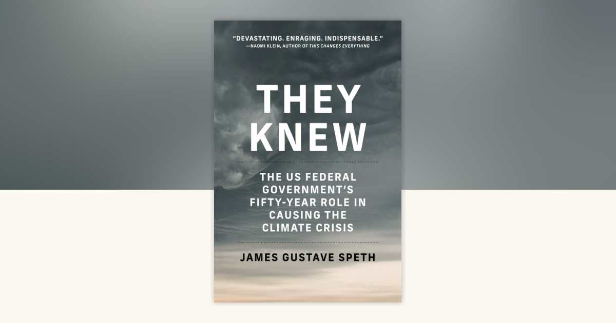 They Knew by James Gustave Speth: 9780262545099 | PenguinRandomHouse.com: Books