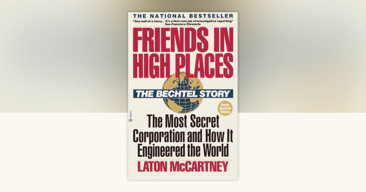 Friends in High Places by Laton McCartney: 9780345360441 ...