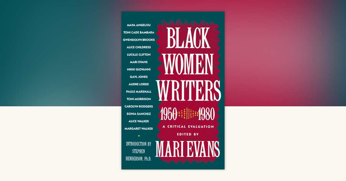 Black Women Writers (1950-1980) by Mari Evans: 9780385171250 ...