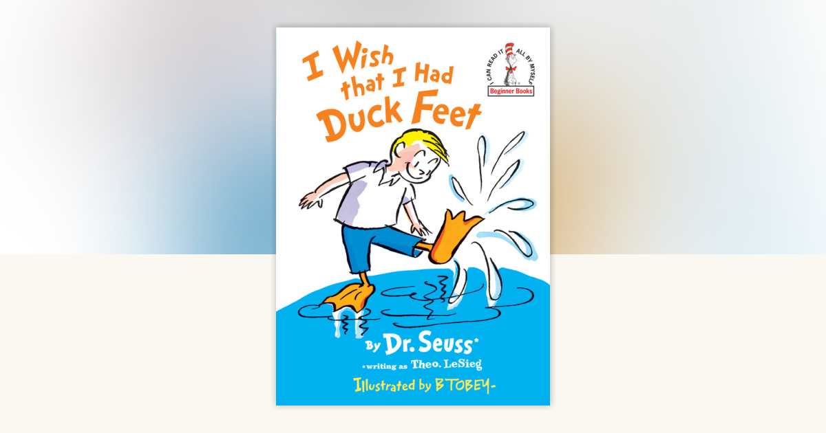 I Wish That I Had Duck Feet by Dr. Seuss: 9780394800400 ...