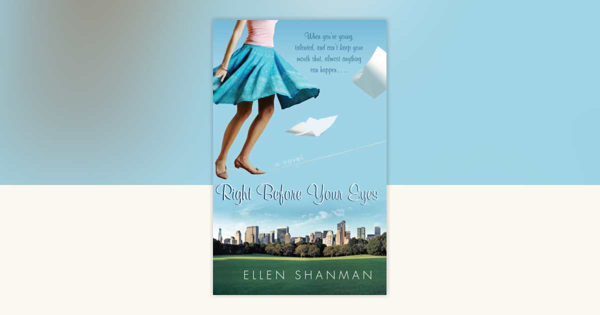 Right Before Your Eyes by Ellen Shanman: 9780440336907 ...