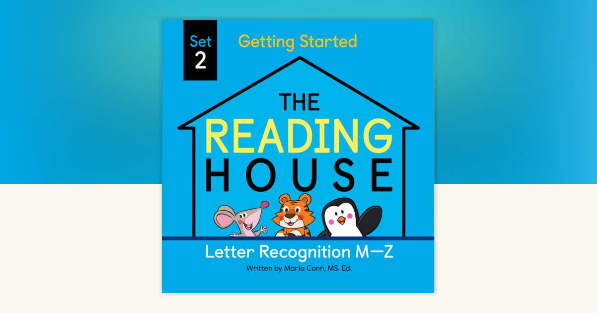 The Reading House Set 2: Letter Recognition M-Z by The Reading House ...