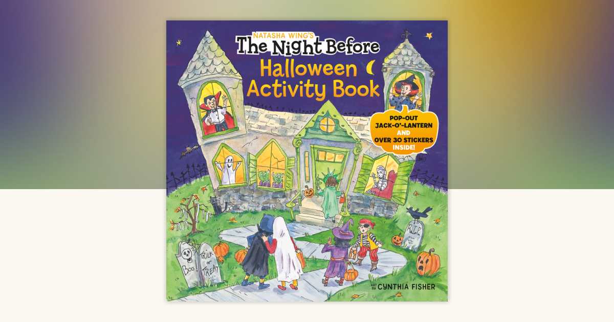 The Night Before Halloween Activity Book by Natasha Wing: 9780593095584 ...