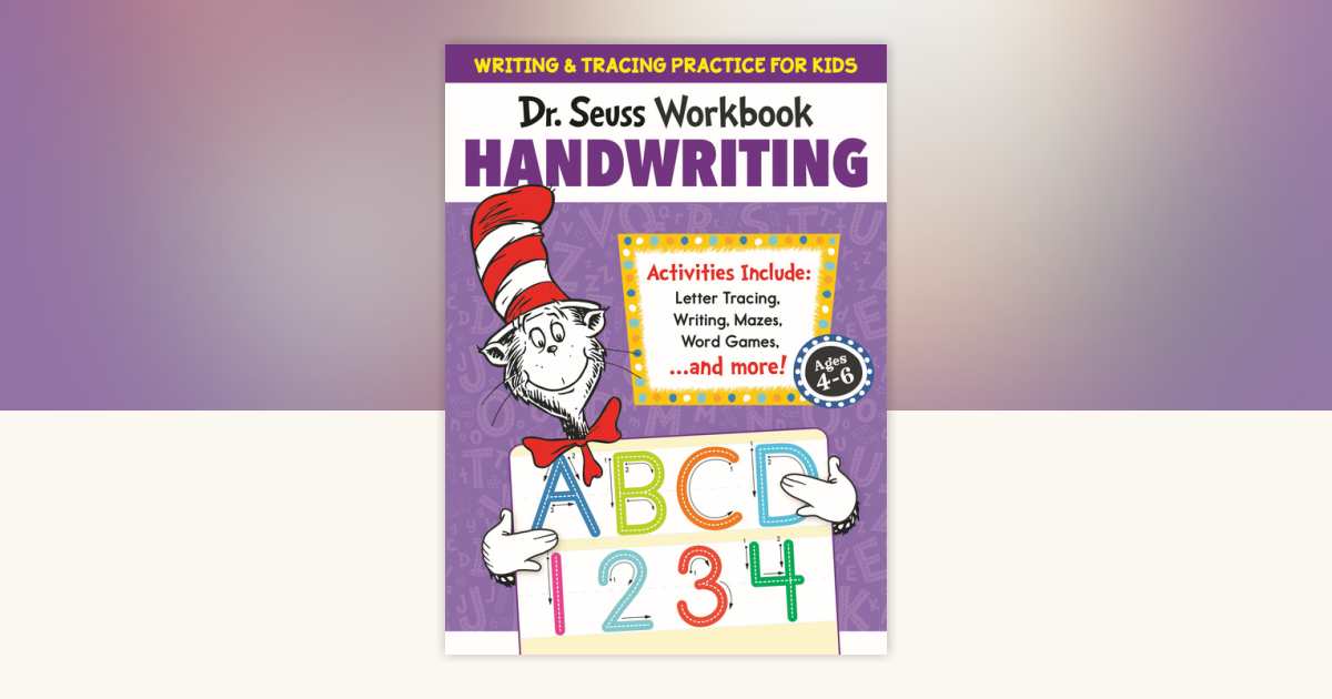 Dr. Seuss Handwriting Workbook by Dr. Seuss: 9780593712443 ...