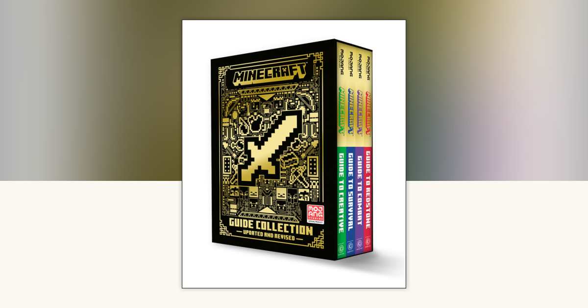 Minecraft: Guide Collection 4-Book Boxed Set (Updated) by Mojang AB ...