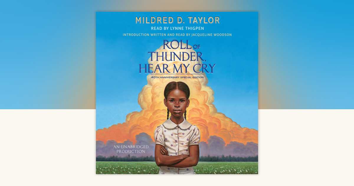 Roll of Thunder, Hear My Cry by Mildred D. Taylor: 9780739335253 ...