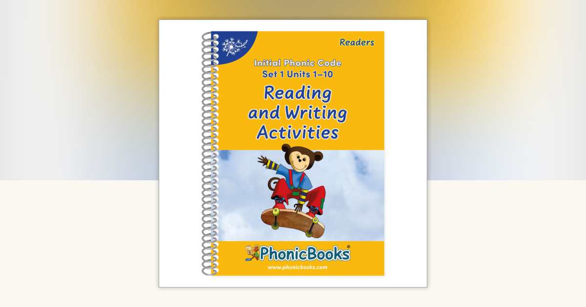 Phonic Books Dandelion Readers Reading and Writing Activities Set 1 ...