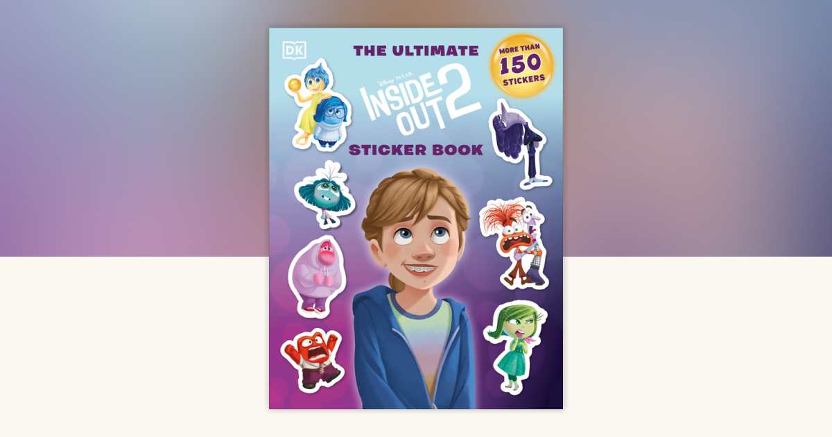 Disney Pixar Inside Out 2 Ultimate Sticker Book by DK: 9780744098860 ...