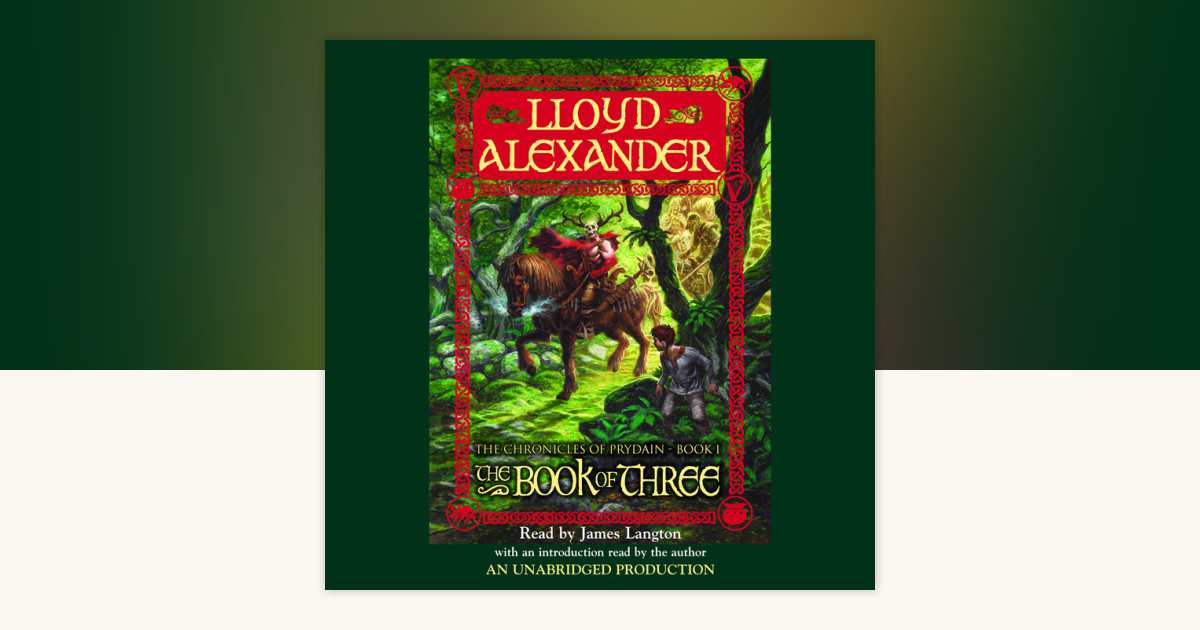 The Prydain Chronicles Book One: The Book of Three by Lloyd Alexander ...
