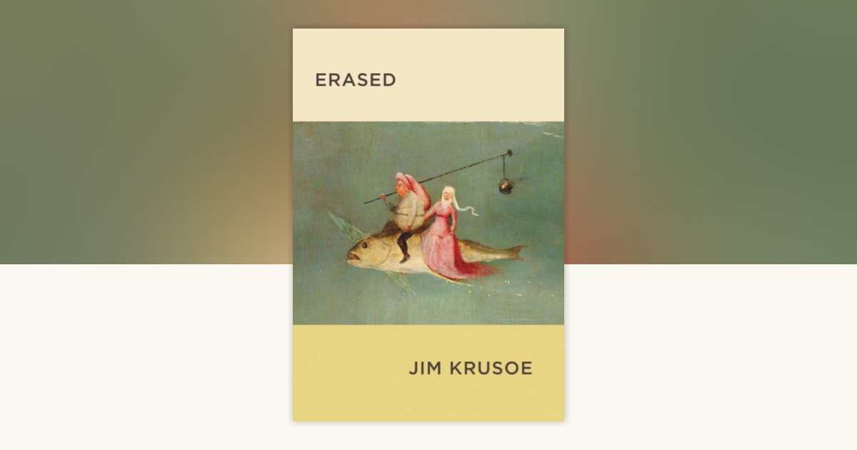 Erased by Jim Krusoe: 9780980243673 | PenguinRandomHouse.com: Books