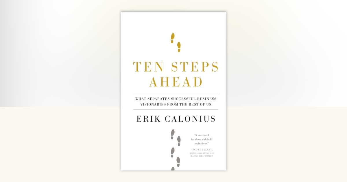 Ten Steps Ahead by Erik Calonius: 9781101476116 | PenguinRandomHouse ...