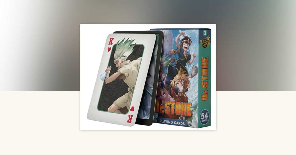 Dr. STONE - Playing cards: 9781427885845 | PenguinRandomHouse.com: Books