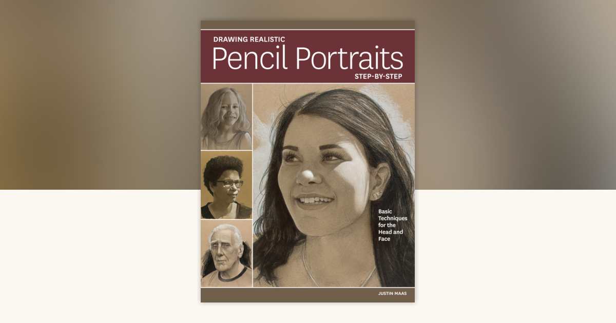 Drawing Realistic Pencil Portraits Step by Step by Justin Maas ...