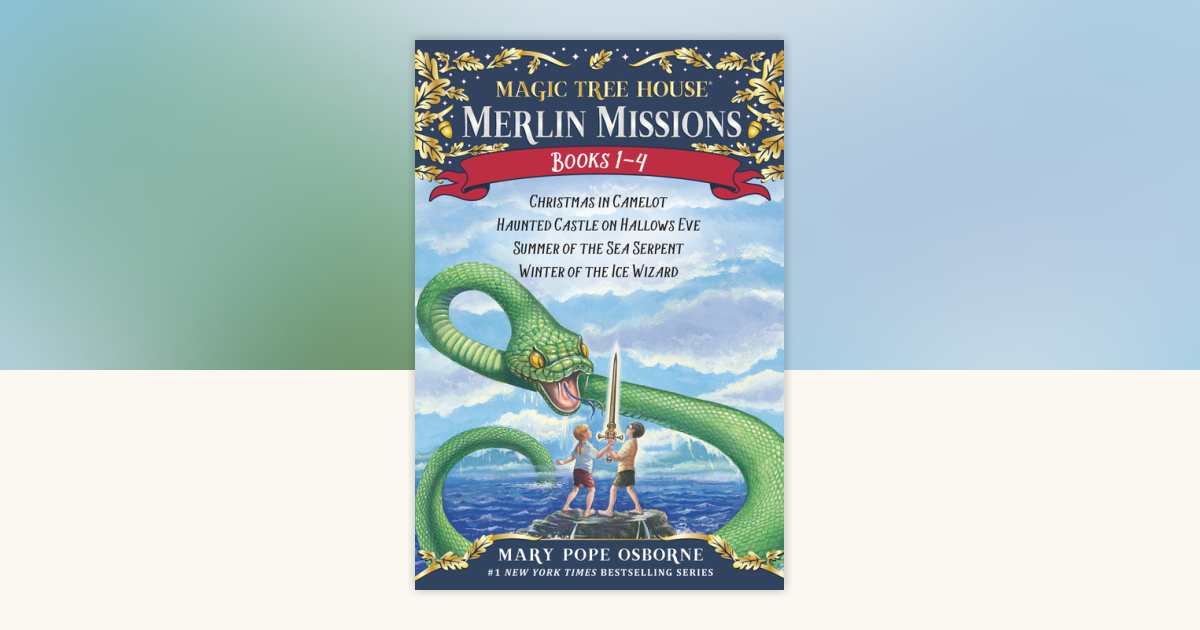 Magic Tree House Merlin Missions Books 1-4 by Mary Pope Osborne ...
