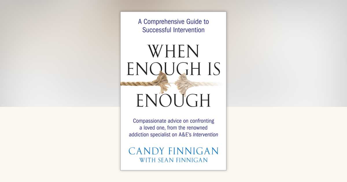 When Enough is Enough by Candy Finnigan, Sean Finnigan: 9781583332979 ...