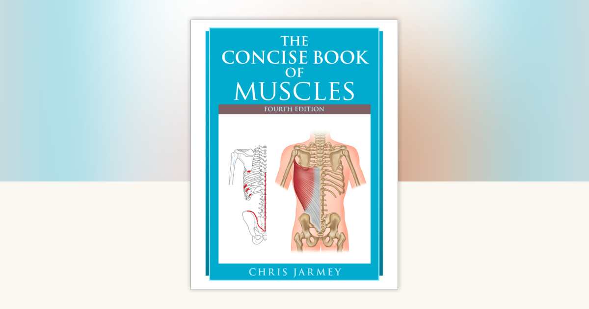 The Concise Book of Muscles, Fourth Edition by Chris Jarmey ...