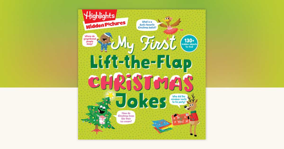 Hidden Pictures My First Lift-the-Flap Christmas Jokes: 9781639620852 ...
