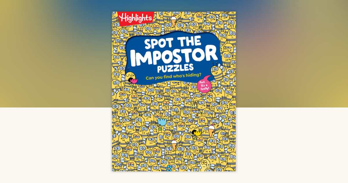 Spot the Impostor Puzzles: 9781639624393 | PenguinRandomHouse.com: Books