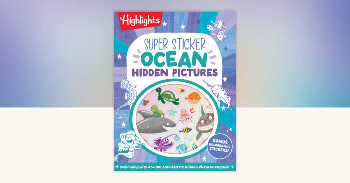 Super Cute Ocean Hidden Pictures: 9781639625673 | PenguinRandomHouse ...
