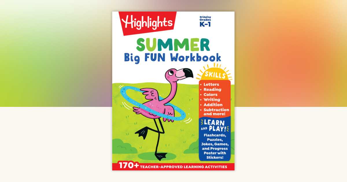 Summer Big Fun Workbook Bridging Grades K & 1: 9781684372898 ...