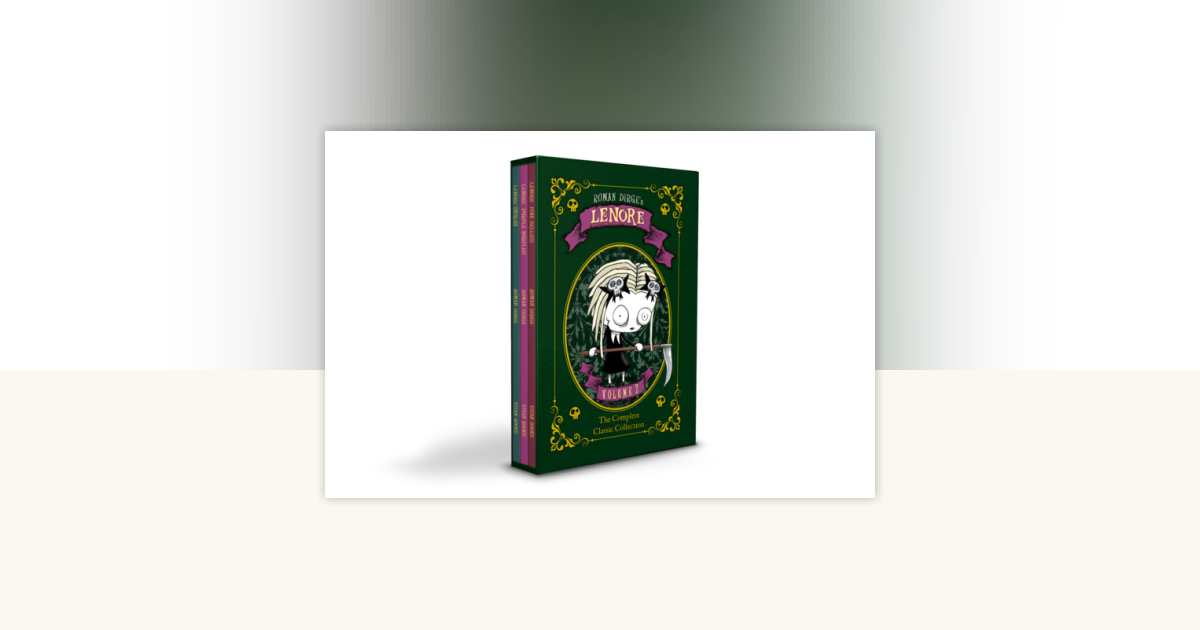 Lenore Slipcase Set (Swirlies, Purple Nurples, Pink Bellies) by Roman ...