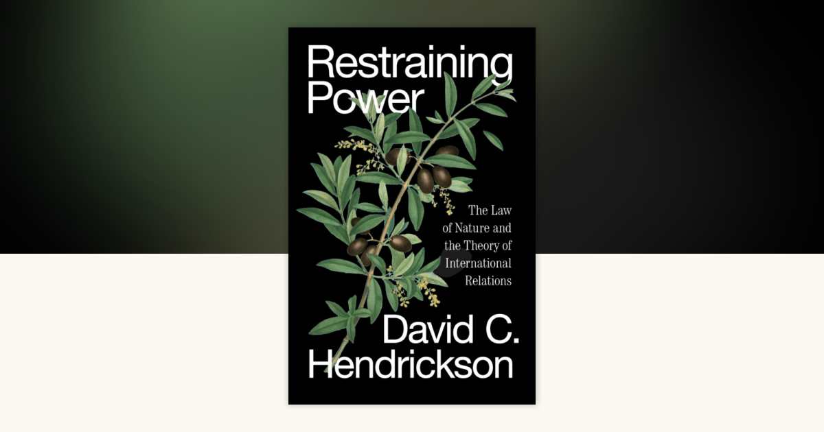 Restraining Power by David C. Hendrickson: 9781836742463 ...
