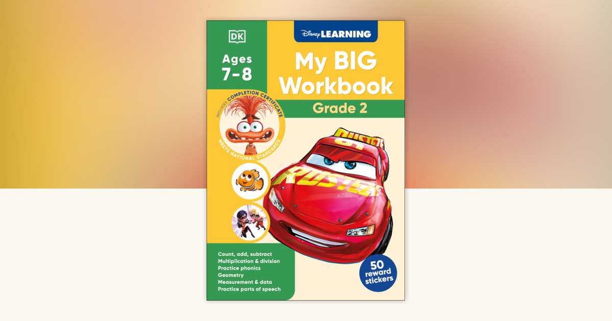 Disney Learning Big Workbook Grade 2 by DK: 9798217128297 ...