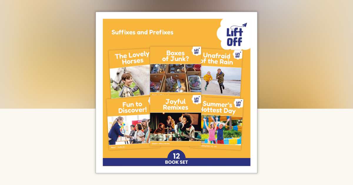 Phonic Books Lift Off Readers Suffixes and Prefixes by Phonic Books ...