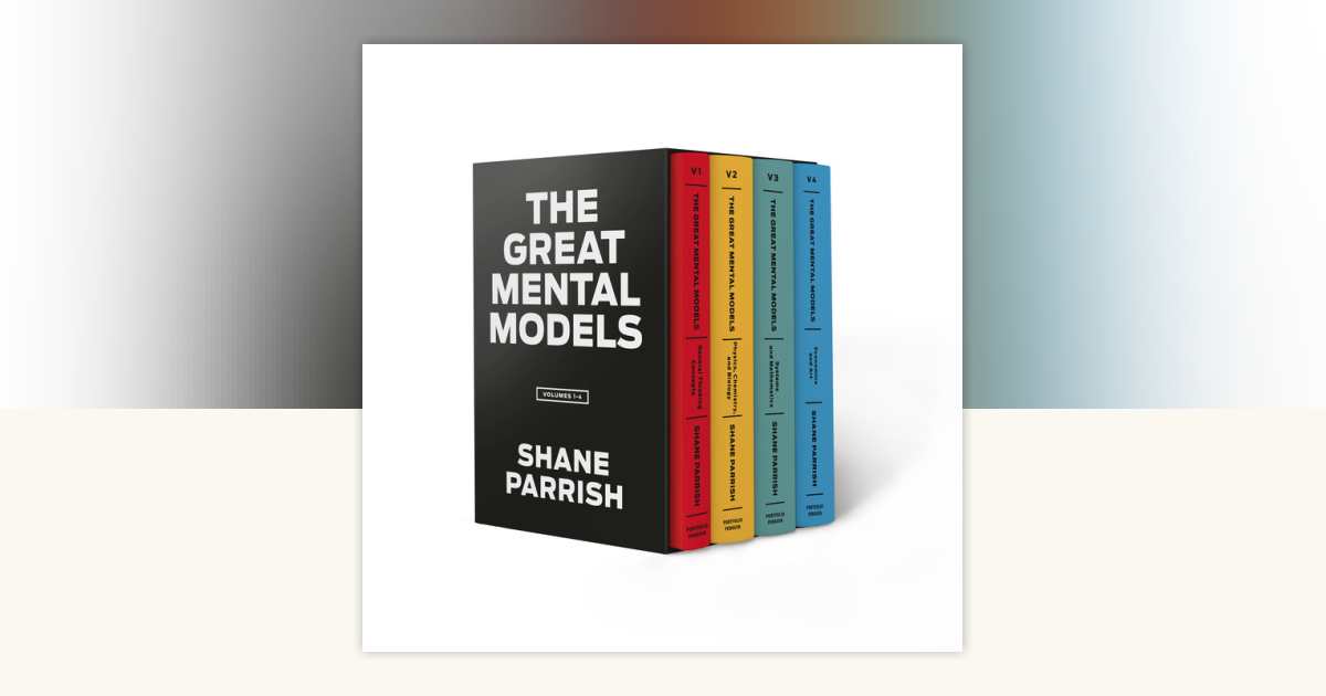 The Great Mental Models Boxed Set by Shane Parrish: 9798217178643 ...