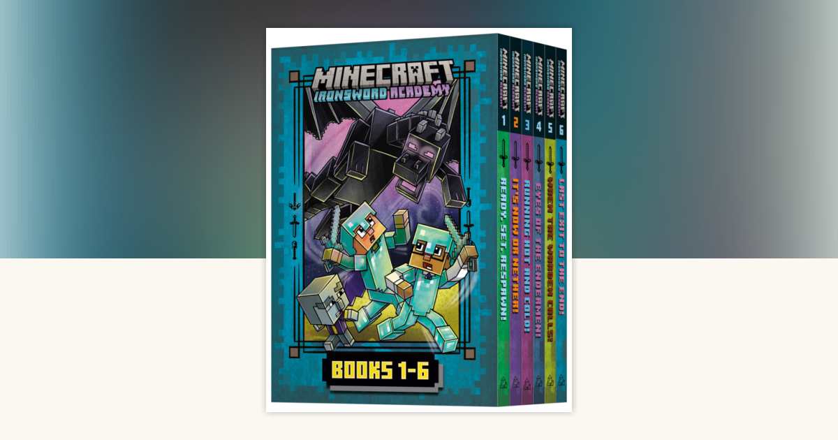 Minecraft Ironsword Academy Books 1-6 Boxed Set by Caleb Zane Huett ...